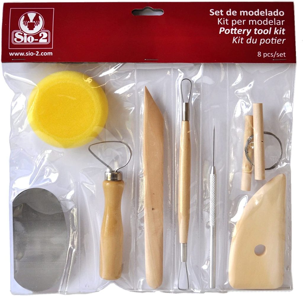 Kit Cerámica Iniciación 8 piezas - Marphil Tienda Cerámica