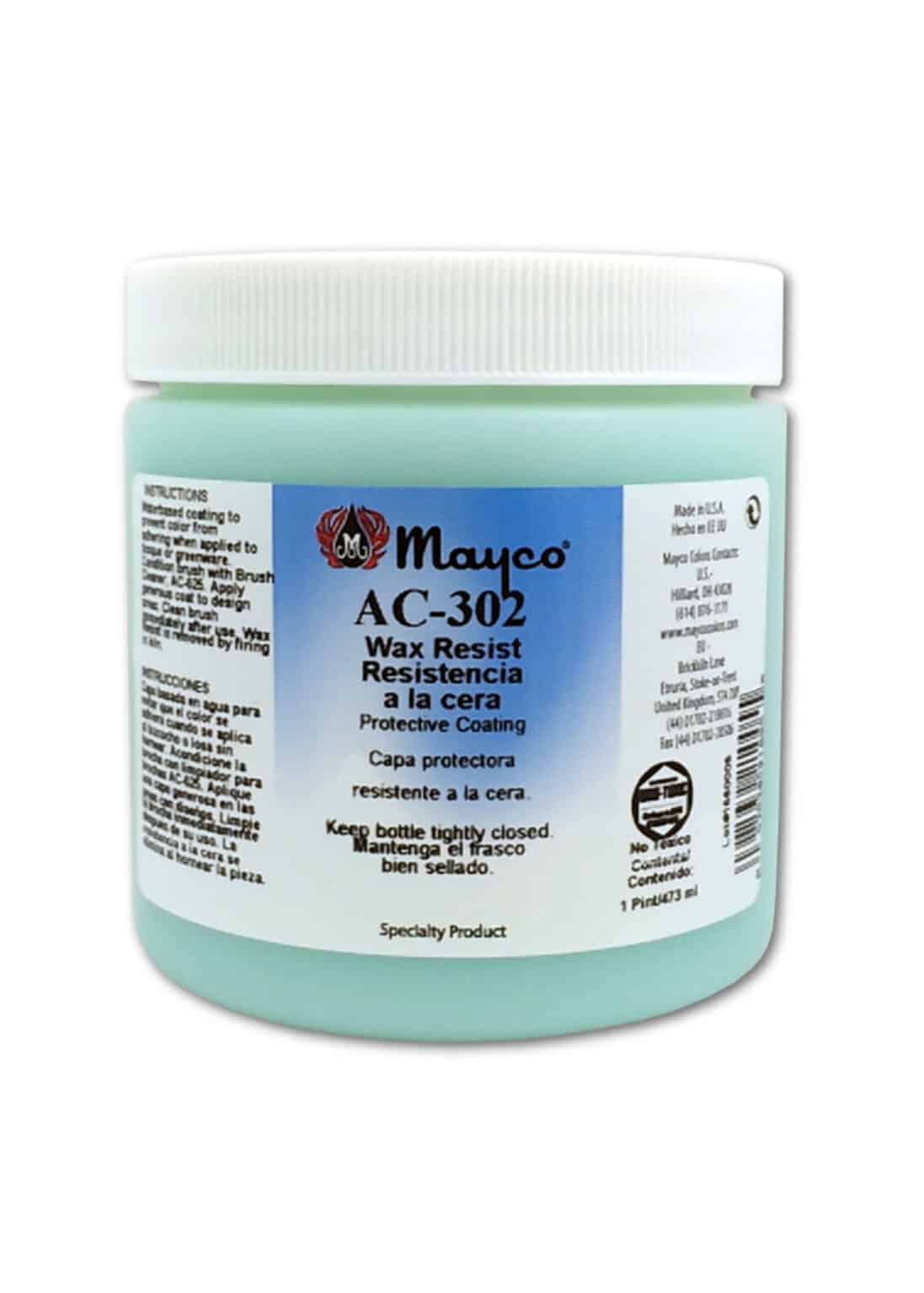 Wax Resist Mayco – AC-302 473 ml. - Marphil Tienda Cerámica